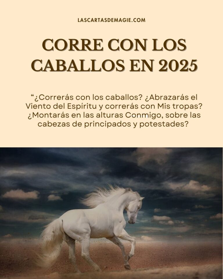 Corre con los caballos en 2025 – Las Cartas de Magie