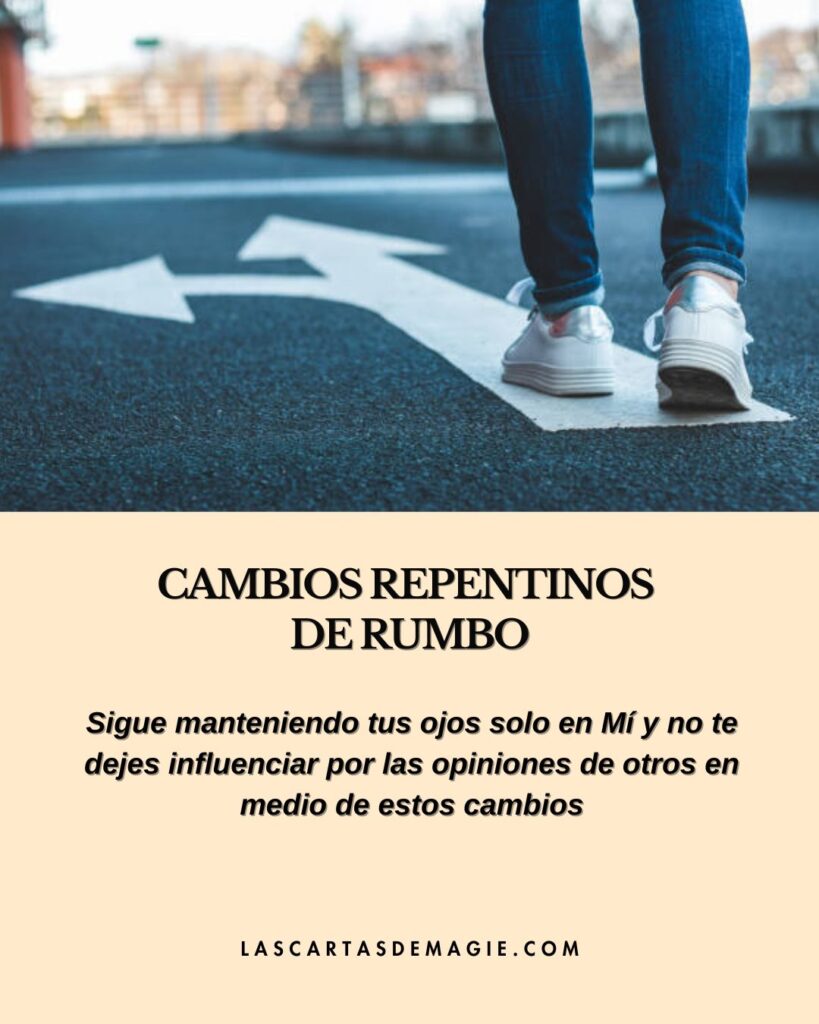 Cambios repentinos de rumbo – Las Cartas de Magie
