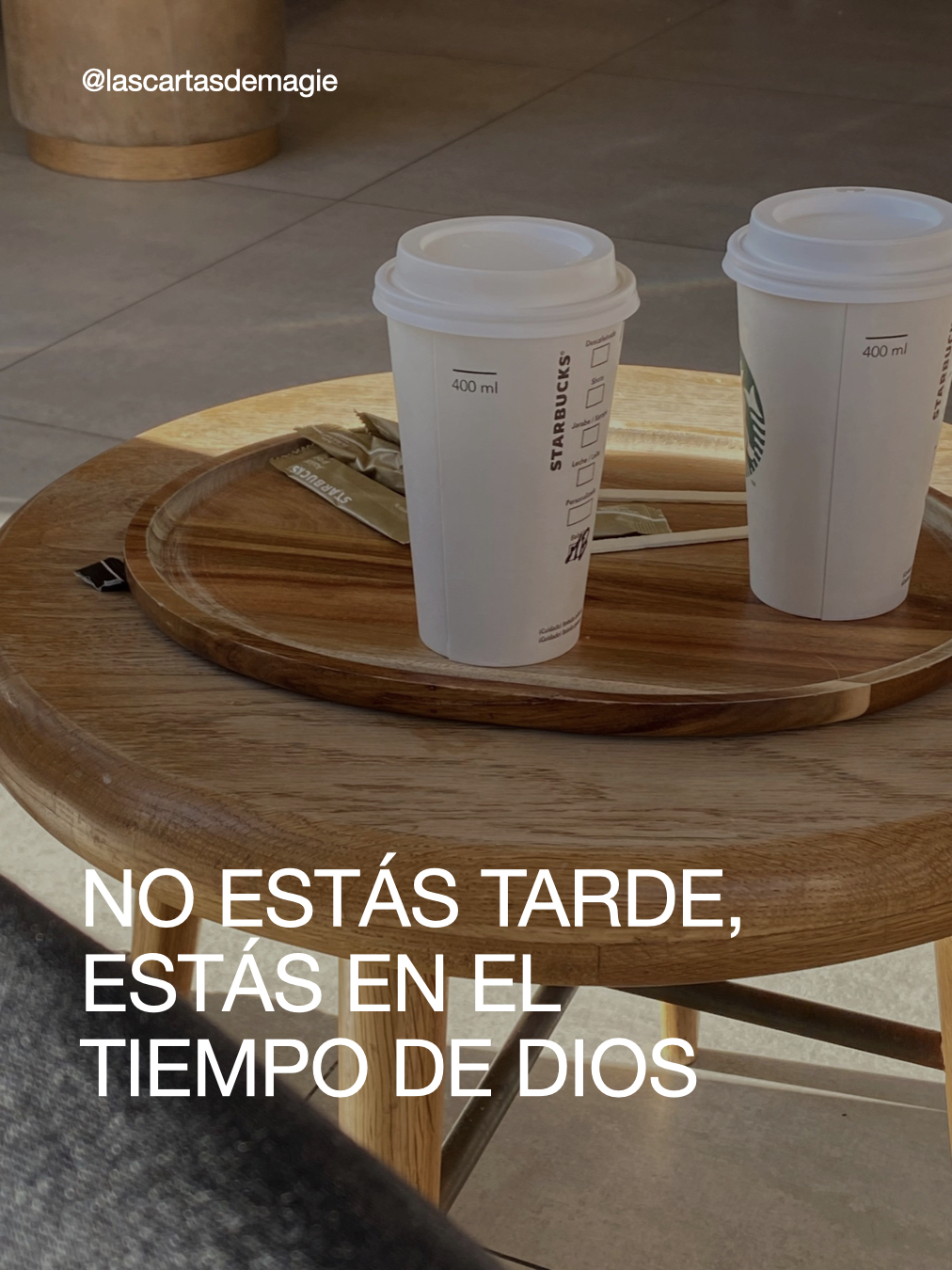 No estás tarde, estás en el tiempo de Dios – Las Cartas de Magie