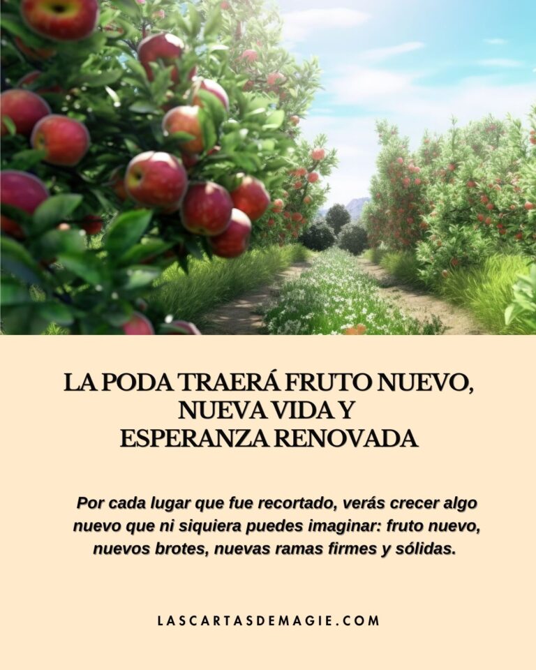 La poda traerá fruto nuevo, nueva vida y esperanza renovada – Las ...