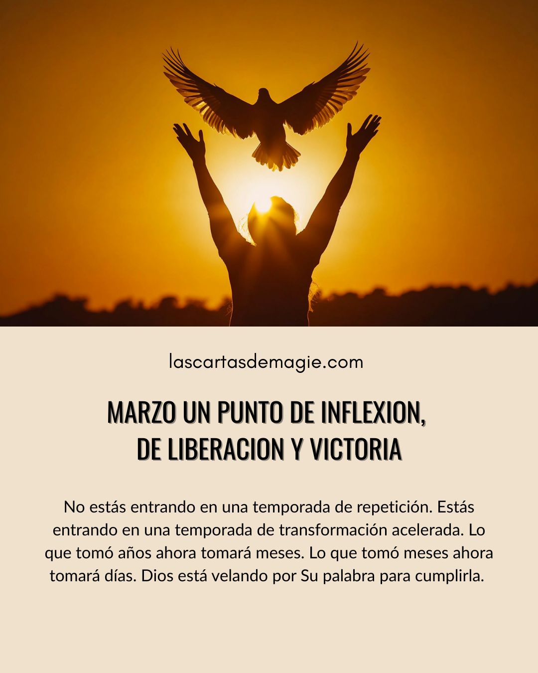 Marzo un punto de inflexión, de liberación y victoria – Las Cartas de Magie